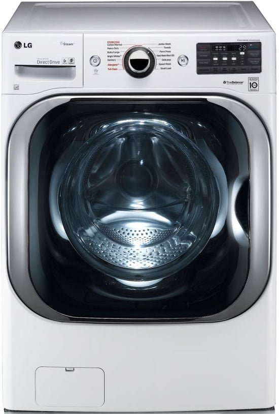 Lg Wm8100hwa 29 Inch Front Load Smart Washer With 5 2 Cu Ft Capacity