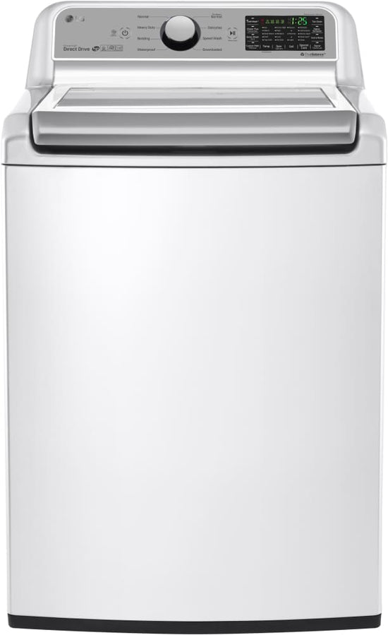 LG WT7300CW 27 Inch Top Load Smart Washer with 5.0 Cu. Ft. Capacity ...
