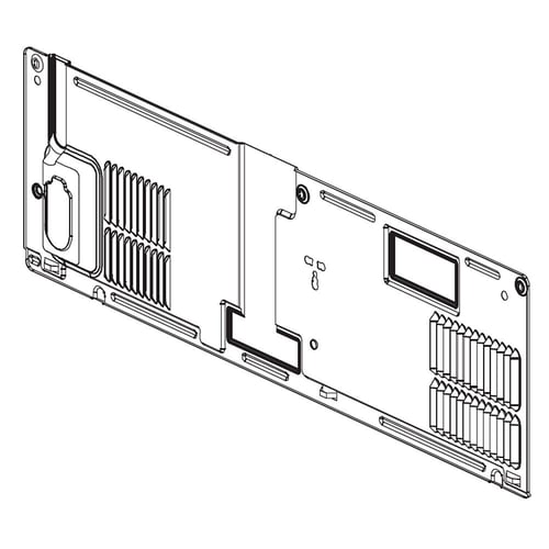LG ACQ91135801 Refrigerator Machineryrear Cover Assembly