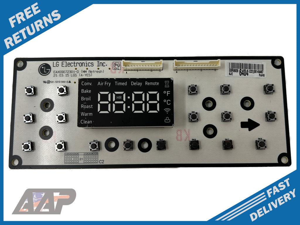 LG EBR89296404 PCB ASSEMBLY,DISPLAY| LG Parts